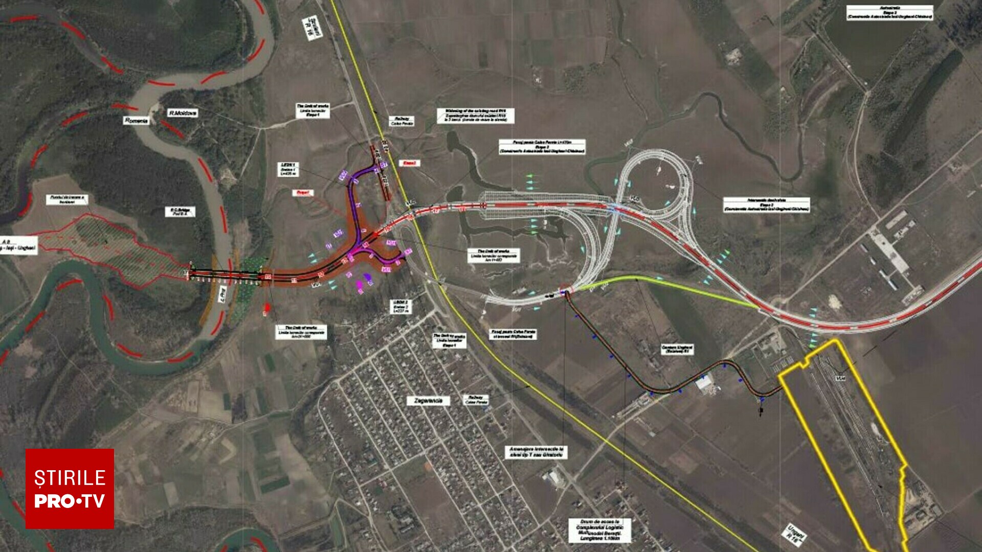România construiește primii kilometri de autostradă din Republica ...