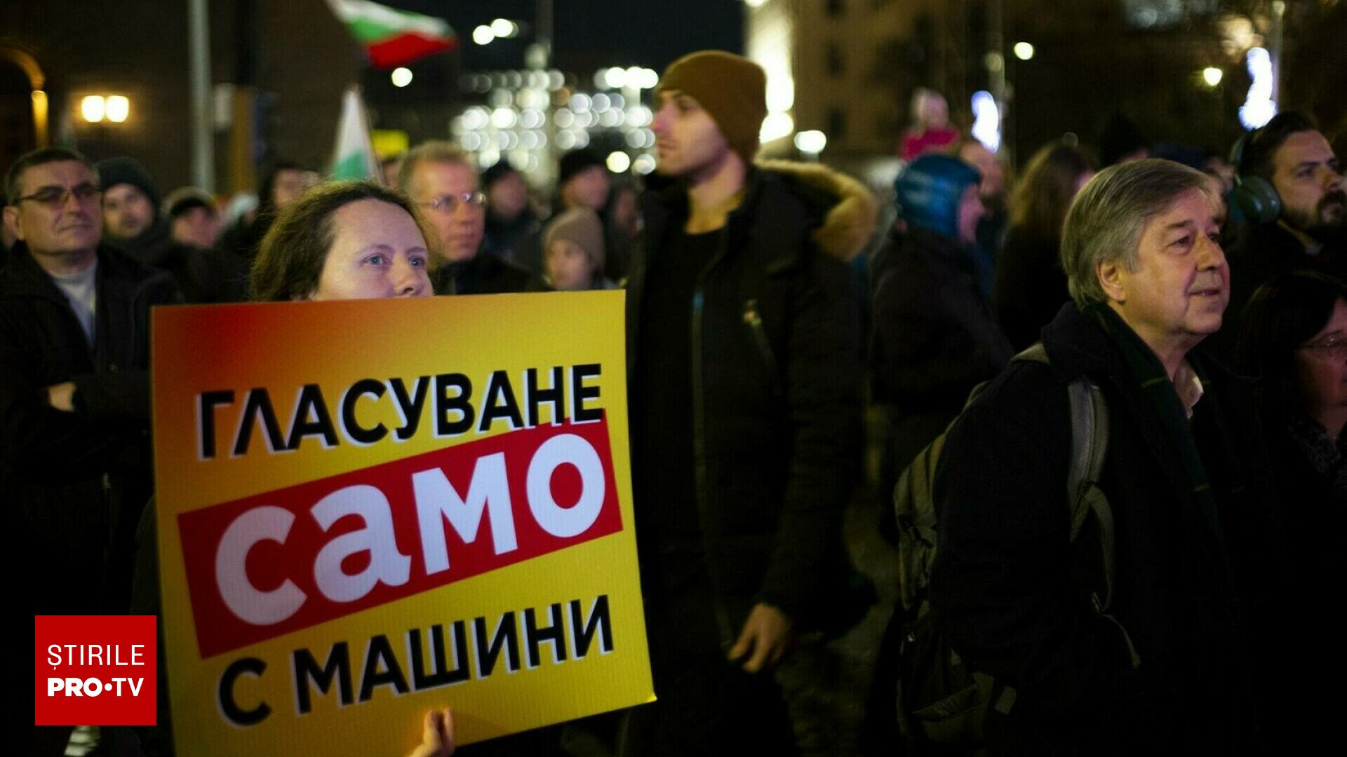 Mii de bulgari au protestat în Sofia pentru alegeri corecte și demisia ...