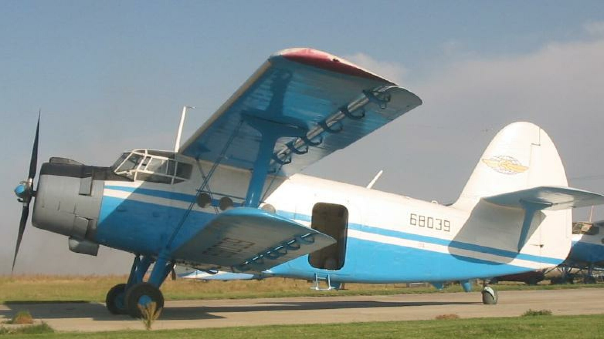 Avionul prabusit la Tuzla, folosit in antrenamente si in agricultura ...