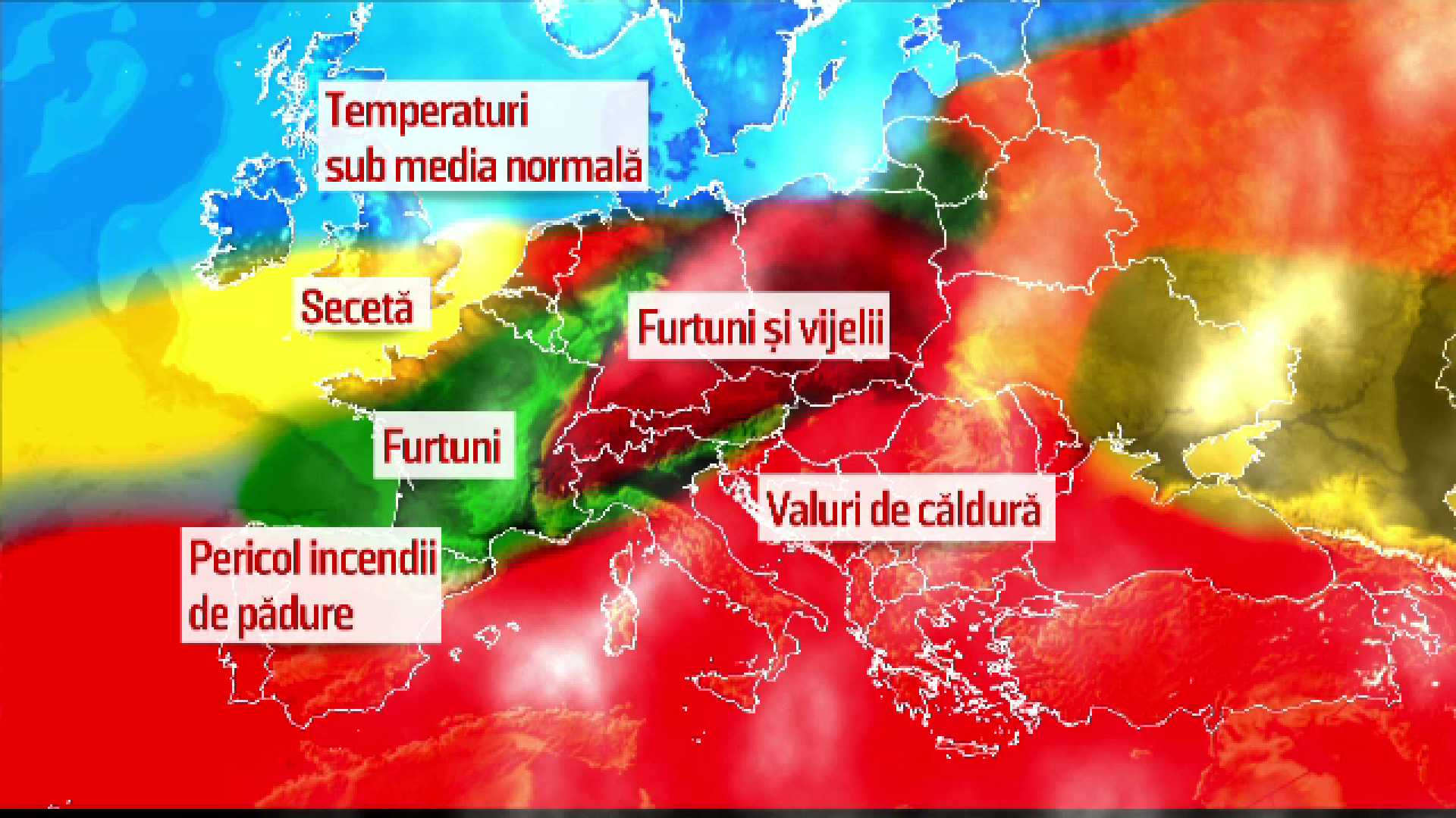Romania, impartita de furtuni si canicula. Filmul zilei de vineri, cand ...