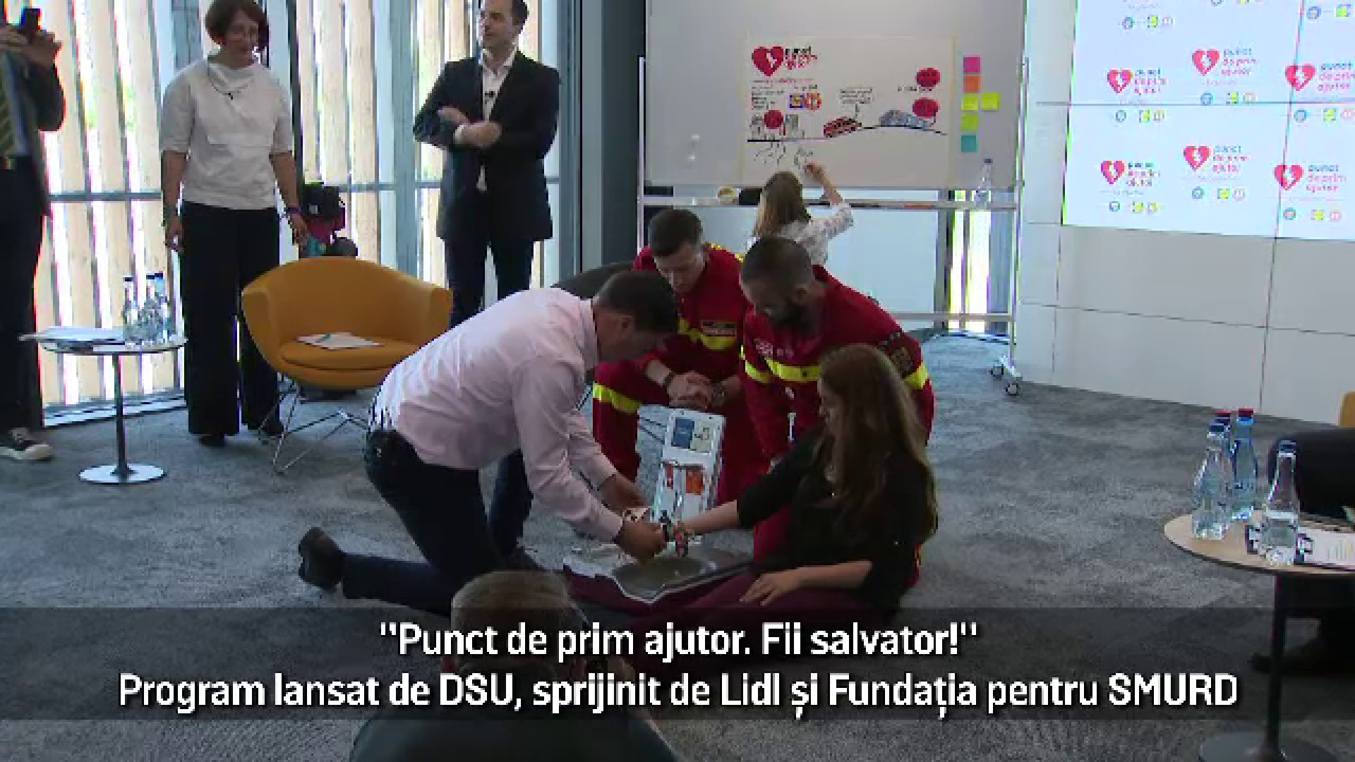 (P) Lidl sprijină programul național „Punct de prim ajutor. Fii ...