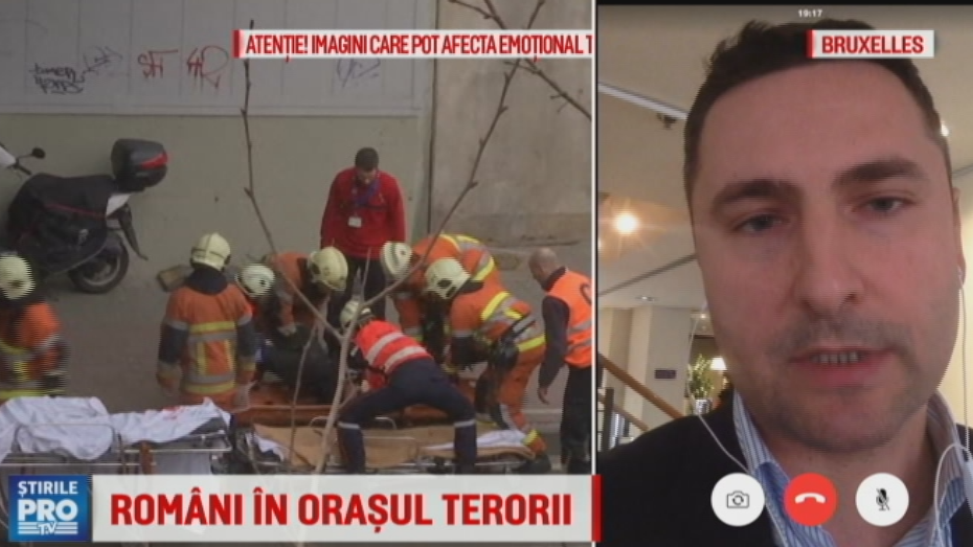 Mihai Codreanu, jurnalist roman in Bruxelles: "Nimic nu te pregateste ...