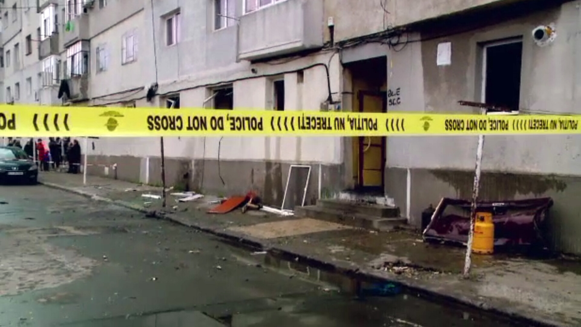 Explozie intr-un bloc din Constanta, din cauza unei butelii de gaz ...