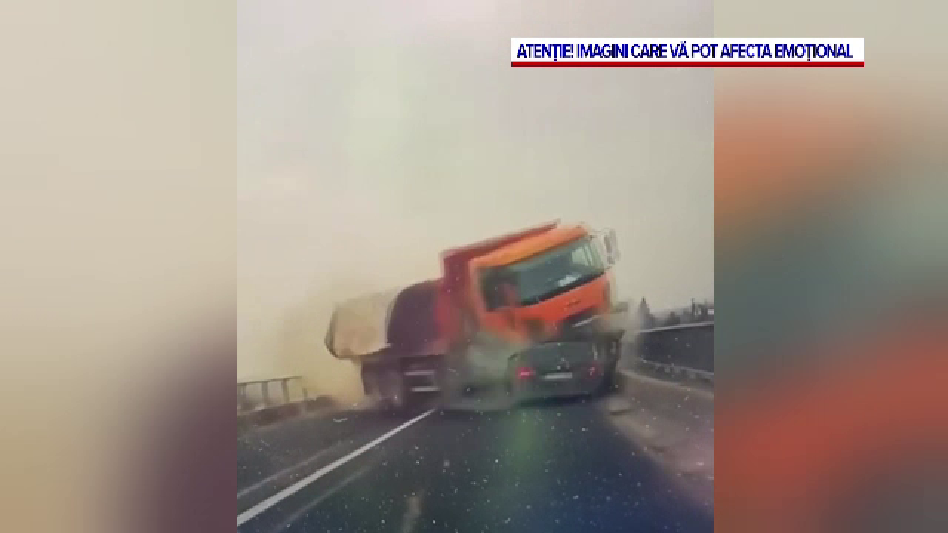 Accidentul din Avrig, în care și-au pierdut viața trei oameni, a fost ...