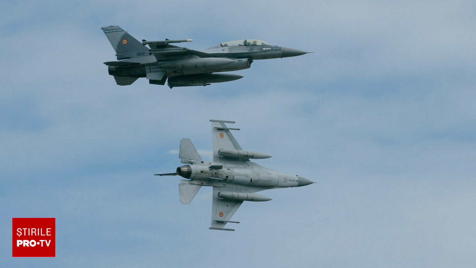 Avioane de luptă F-16 vor zbura la joasă altitudine în toată România ...