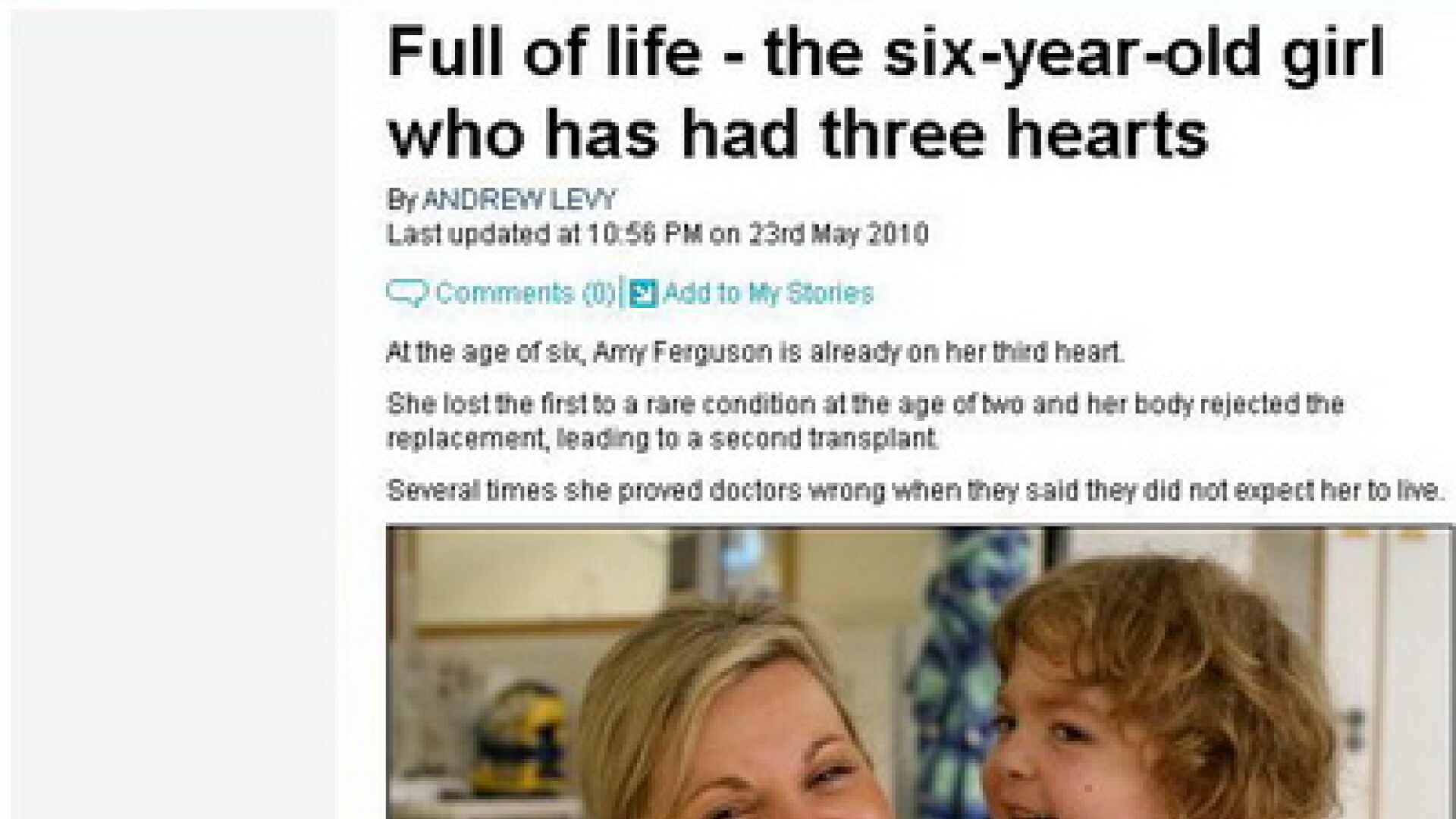 De necrezut! Ea este fetita cu trei inimi! - Știrile ProTV