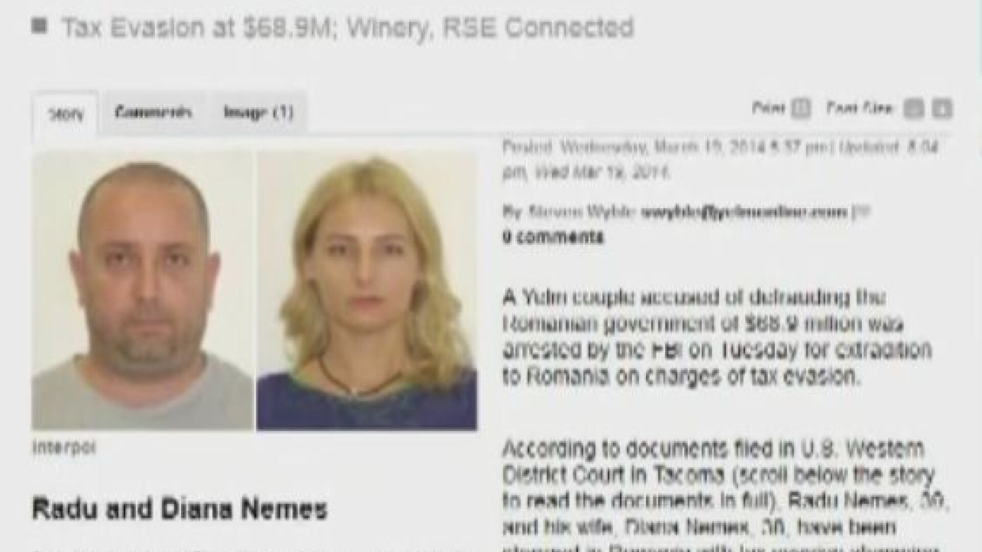 Unul dintre cei mai cautati romani a fost extradat din SUA. Povestea ...