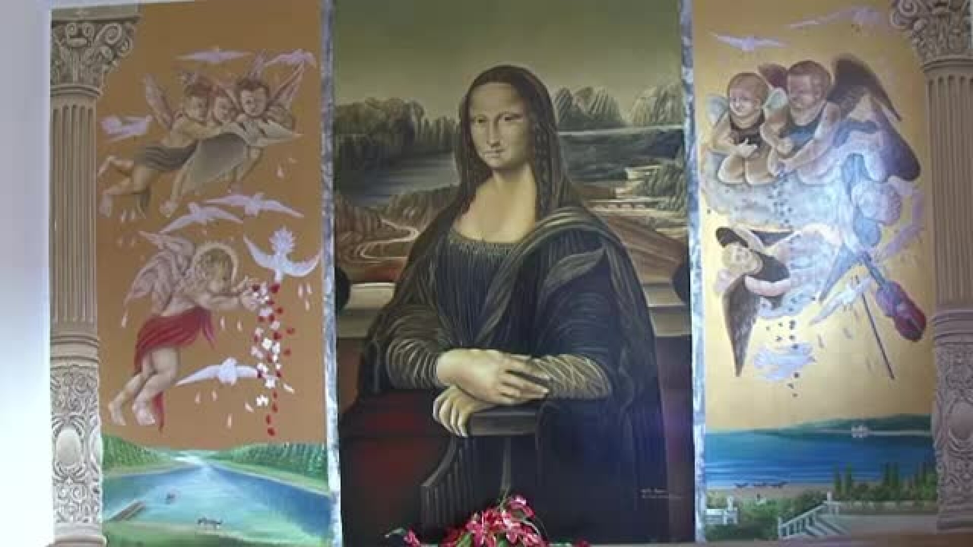 Comuna Certeze, locul unde Mona Lisa e pictata pe 300 de euro, iar ...