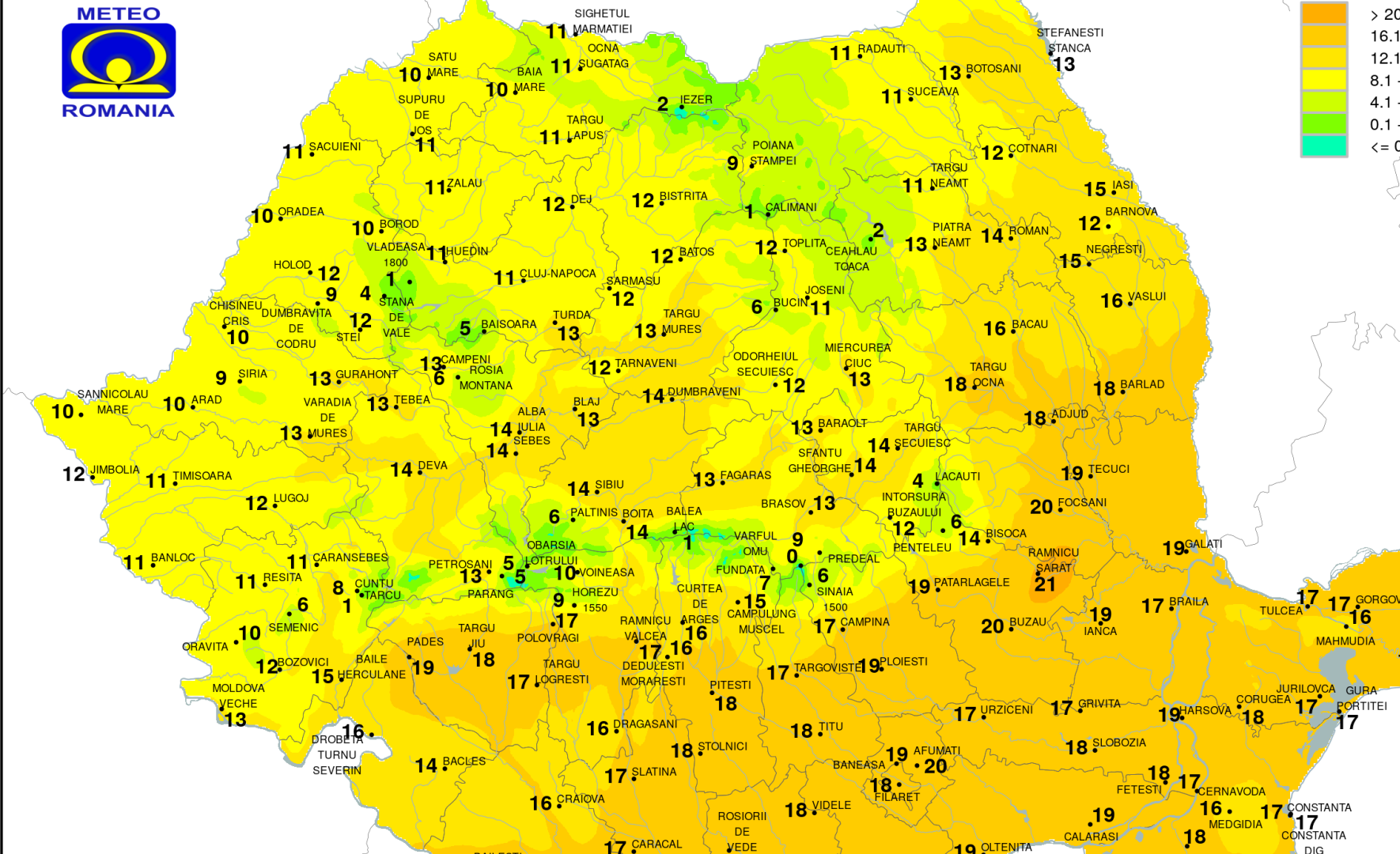Vreme frumoasă de vară, dar vin furtuni și ploi puternice în aproape ...