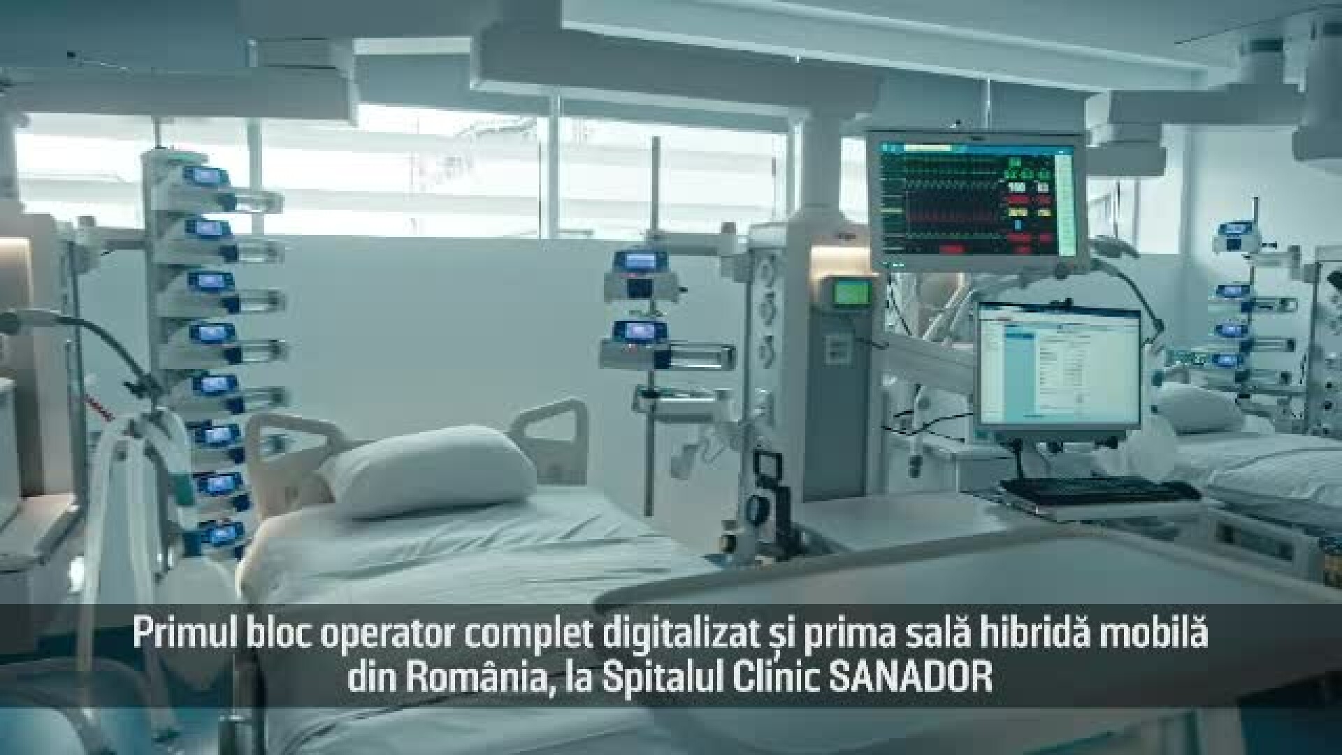 (P) Sanador inaugurează singurul bloc operator complet digitalizat și prima sală hibridă mobilă ...