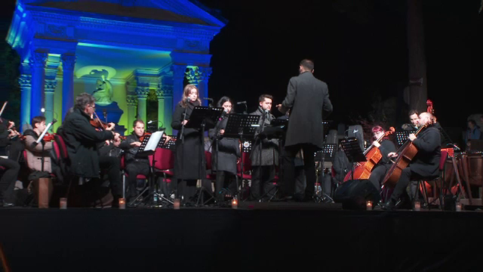 Sărbătoarea Luminației, celebrată cu un concert în Cluj-Napoca. Oamenii ...