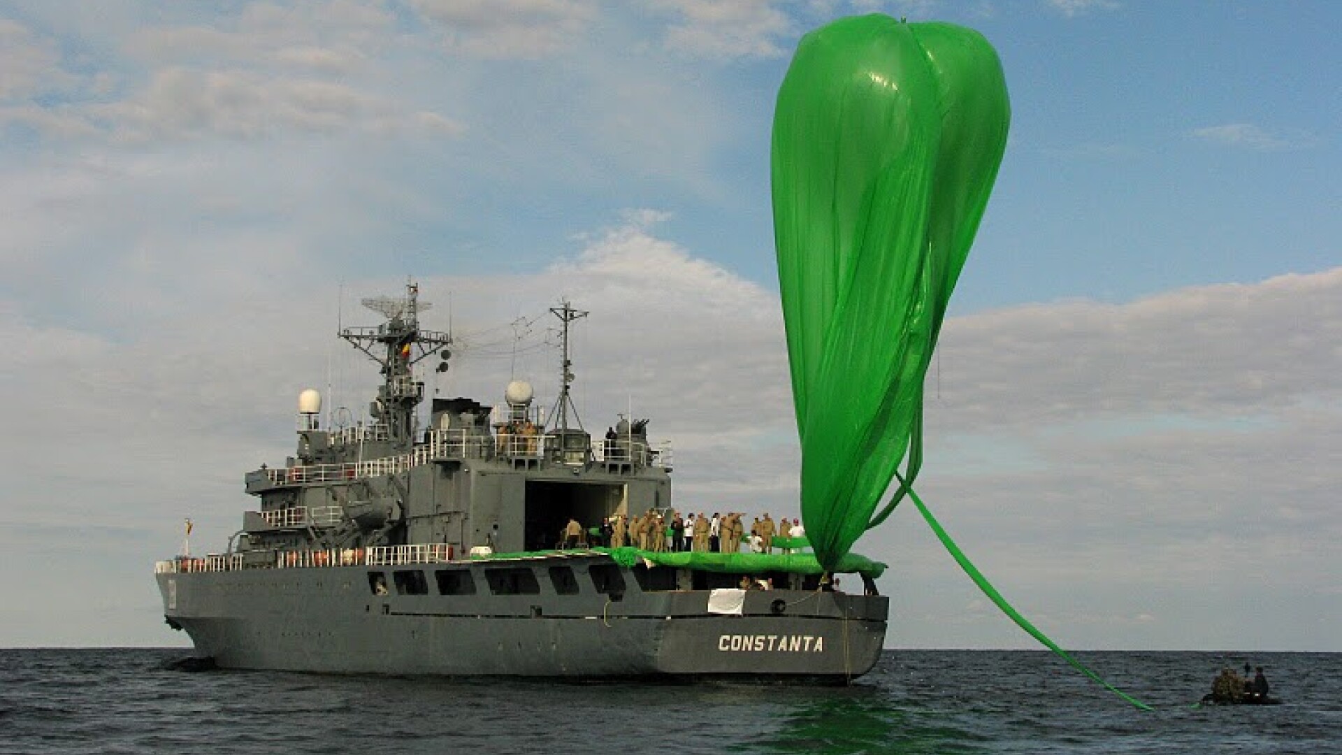 Prima racheta spatiala romaneasca a fost lansata din largul marii ...