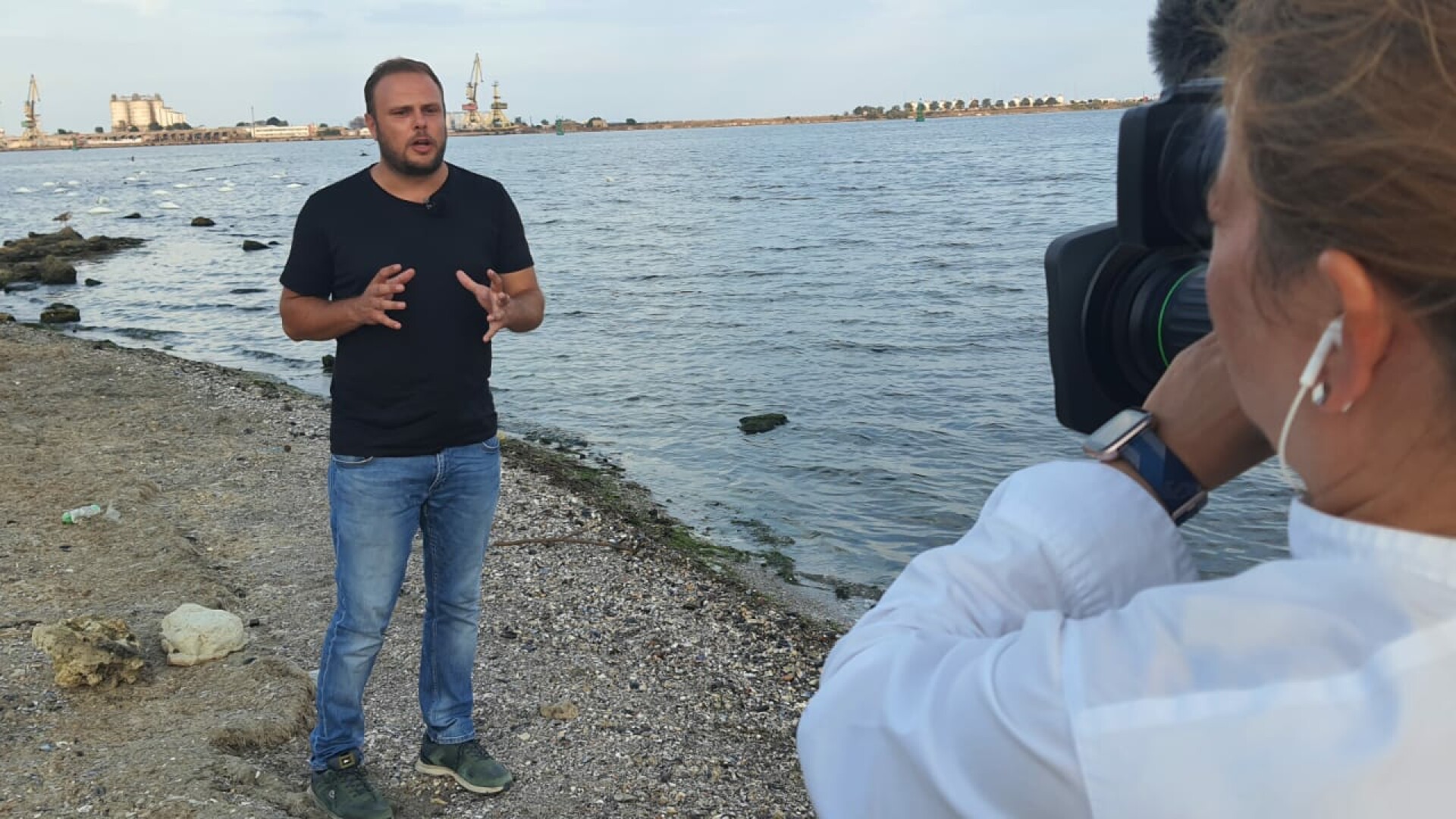 Paul Angelescu prezintă starea deplorabilă a portului Constanța ...