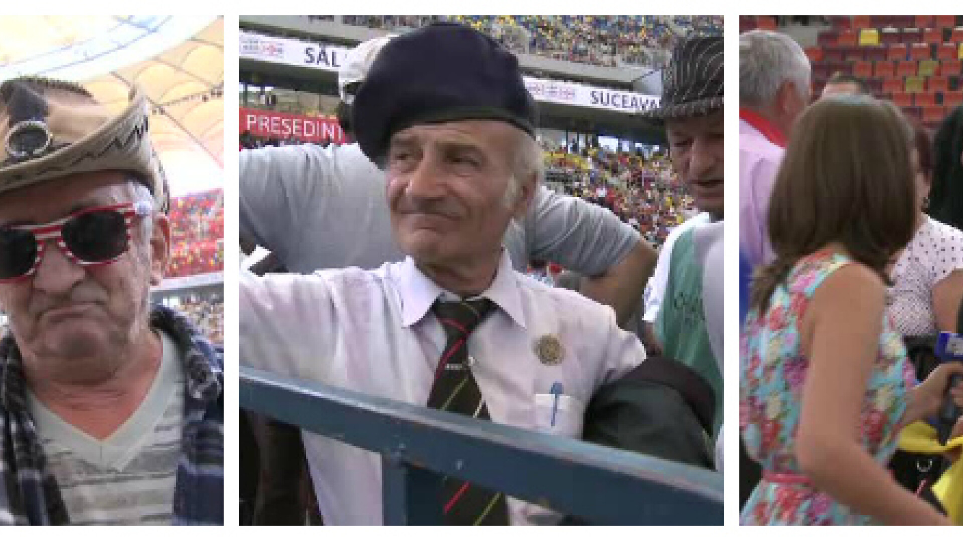 "As avea multe de zis, dar nu ma ajuta fața" sau "Forta Steaua. Si ...