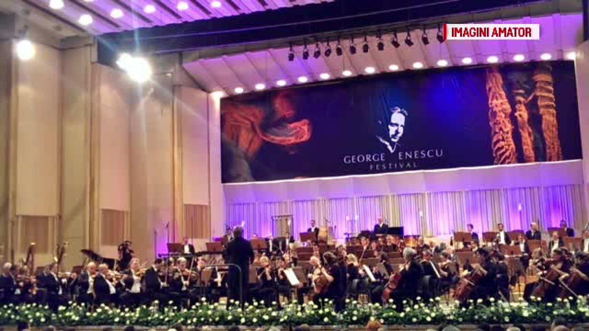 Festivalul George Enescu. Celebrul dirijor roman Ion Marin a urcat pe ...