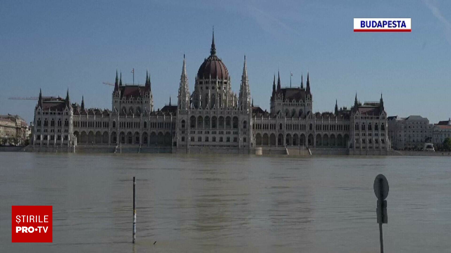 Dunărea a inundat Budapesta și încă nu a ajuns viitura maximă. Orban ...