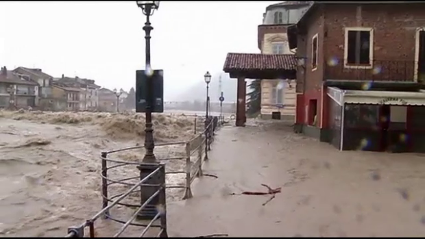 Nordul Italiei este maturat de inundatii. Imagini dramatice cu prapadul ...