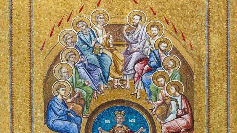 Rusaliile sau Pogorârea Duhului Sfânt, una dintre cele mai vechi ...