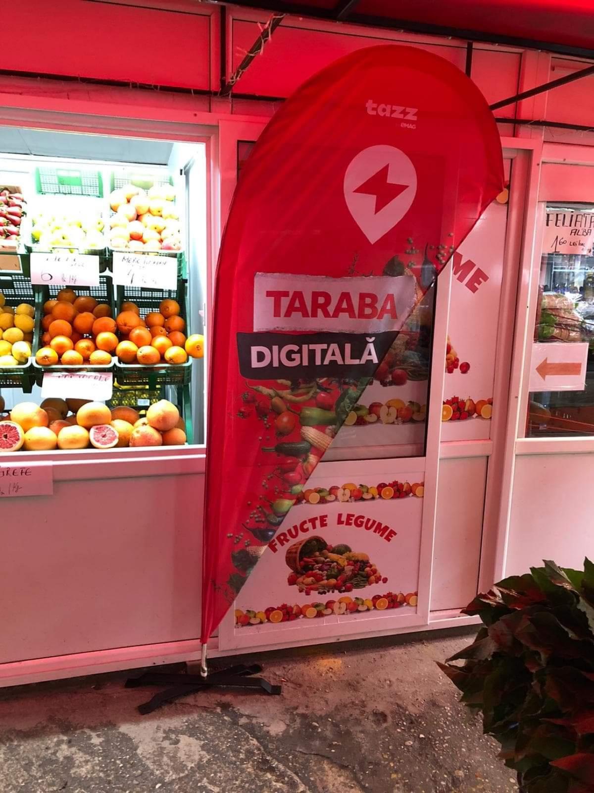 (P) Tazz by eMAG livrează la ușa clienților legume și fructe proaspete ...