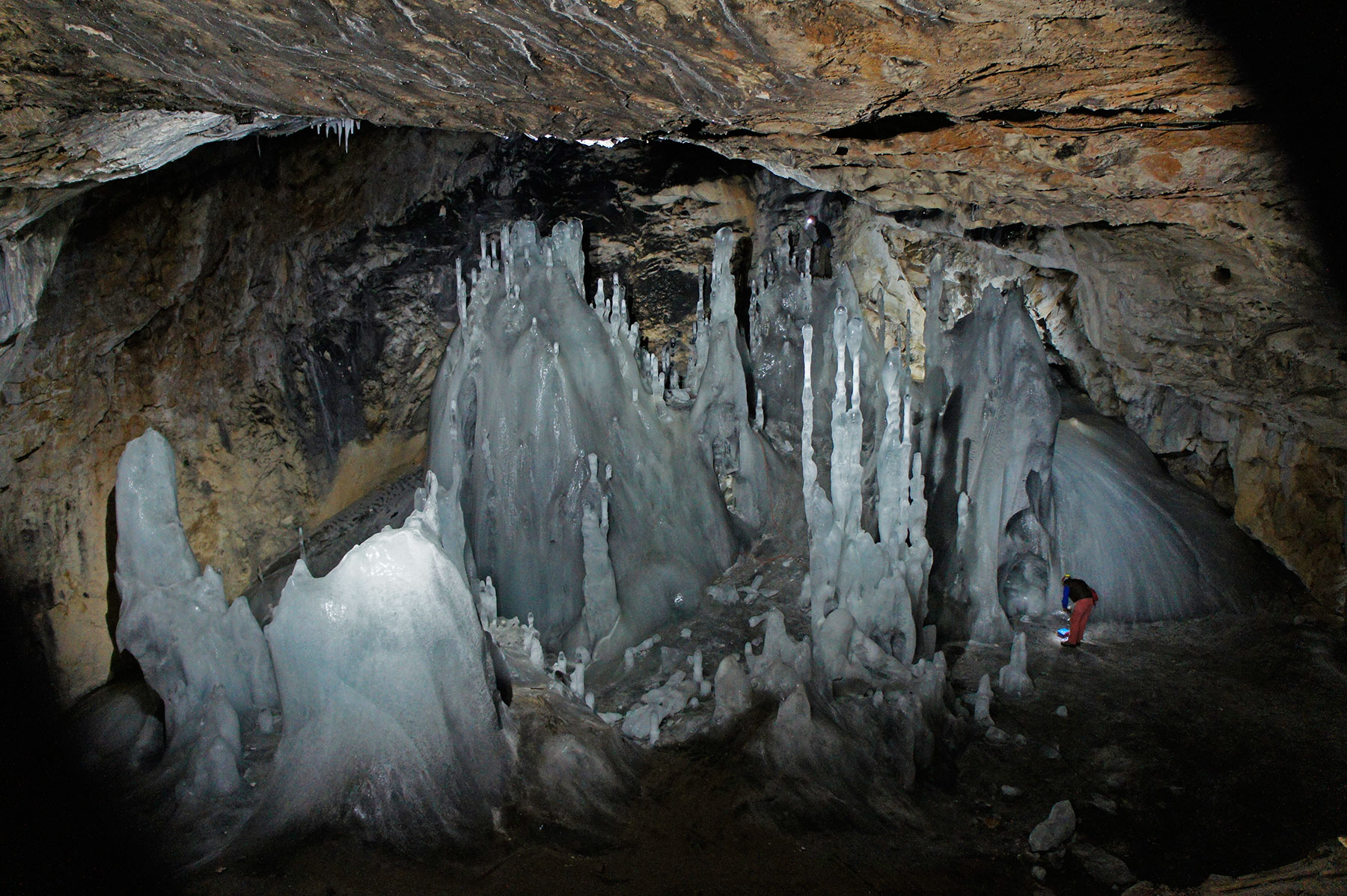 Lilieci mofturosi. Iluminatul in Ghetarul Scarisoara s-a schimbat ...